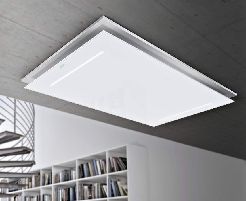 Airforce F207 90cm Ceiling Hood Integra Ready- Complete White Finish ...