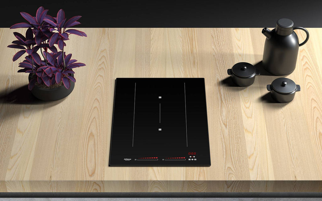 Airforce Domino Flex 38cm Induction Hob with 2 Cooking Zones & 1 Centr – Airforce-spa.co.uk